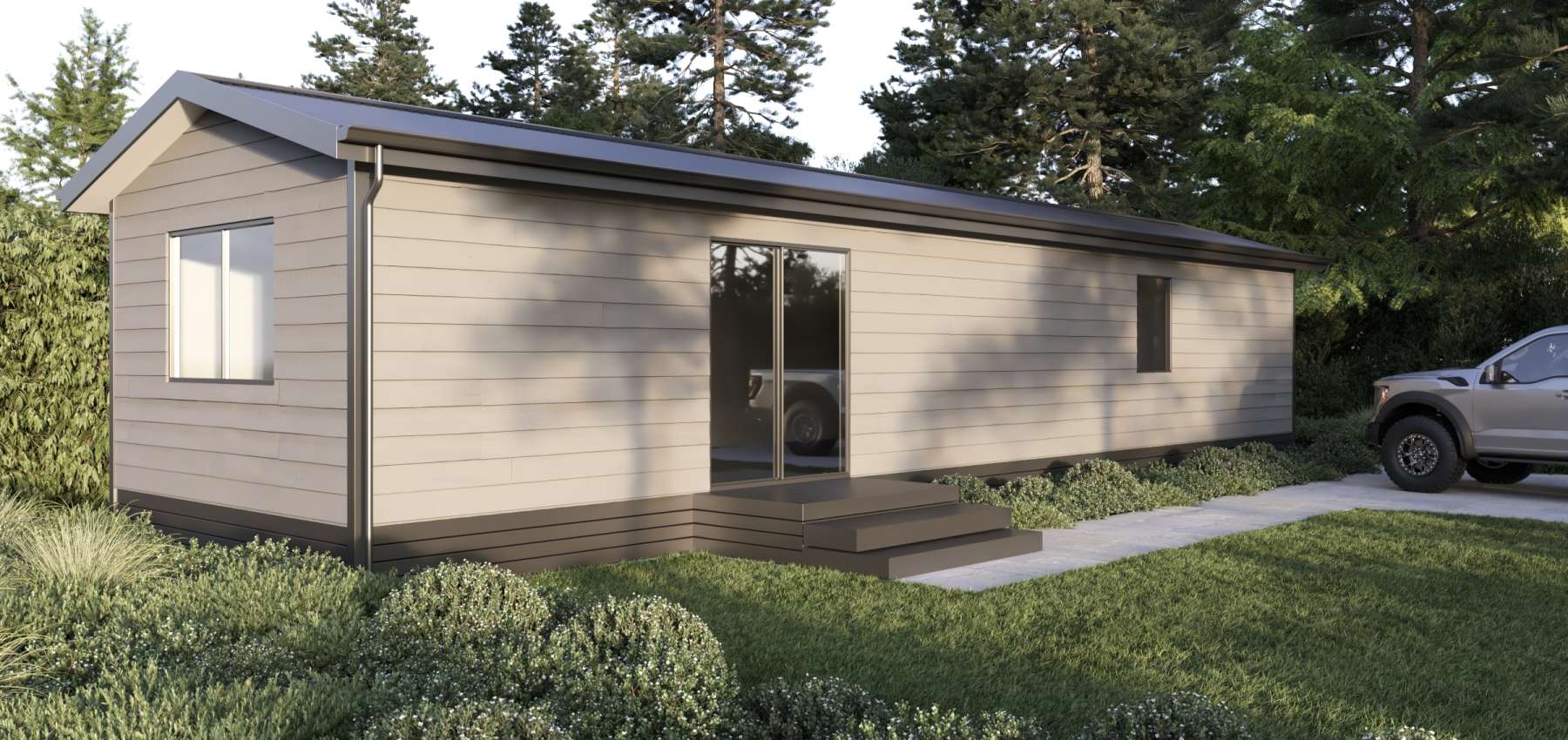 Maria - The Maria is a small two bedroom design.